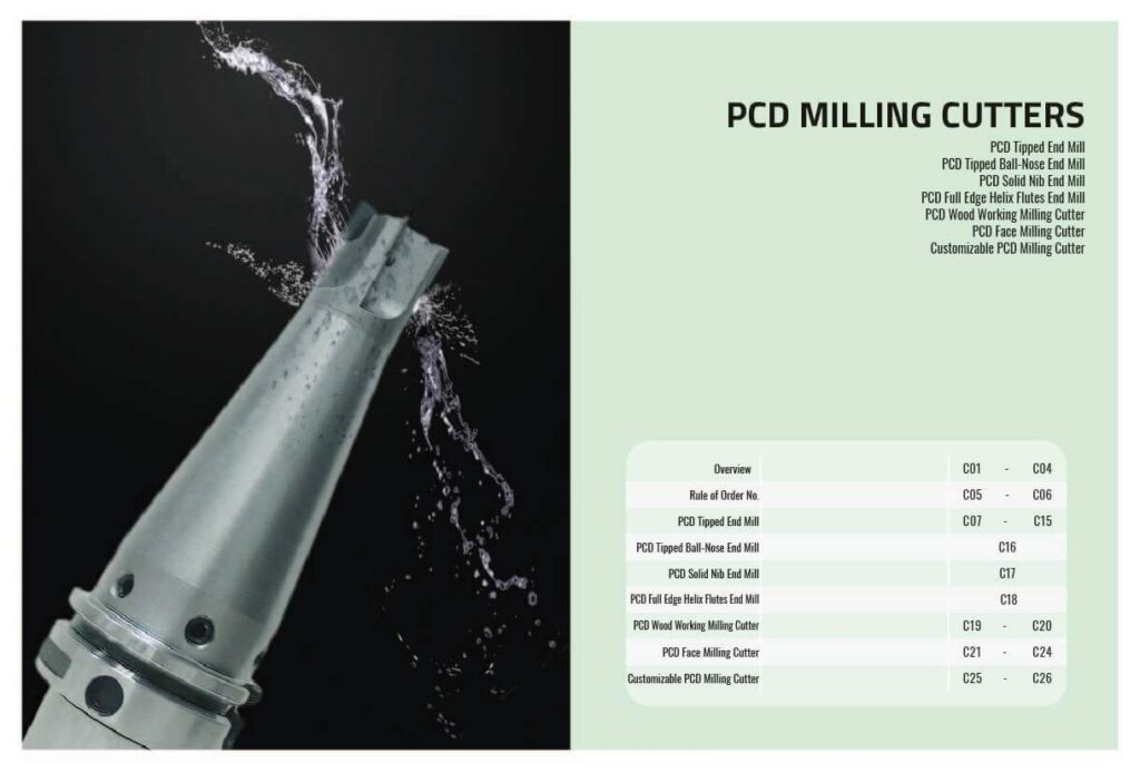 PCD End Mill | CNC Tool | End Mill Ball-nose Thread Cutter -SUNDI