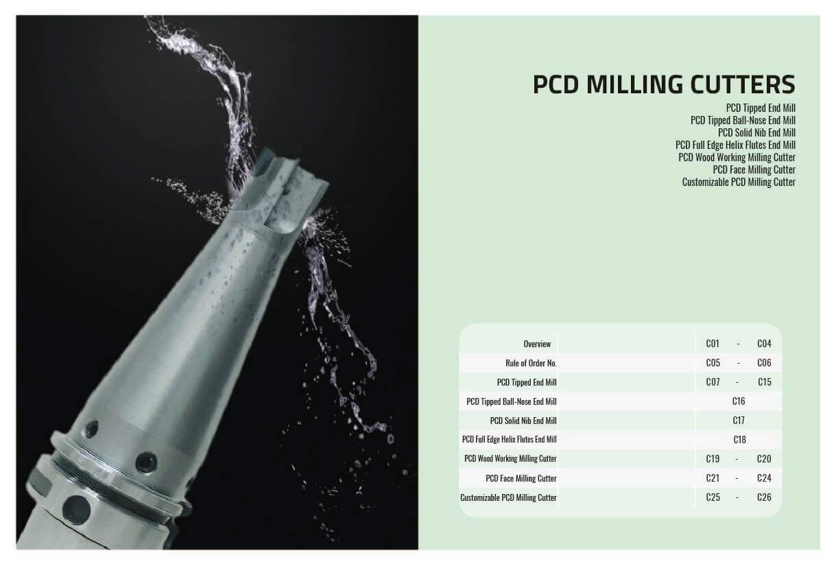 PCD End Mill | CNC Tool | End Mill Ball-nose Thread Cutter -SUNDI