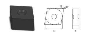 Sundi - CNGA CNGX Solid CBN Inserts Specification