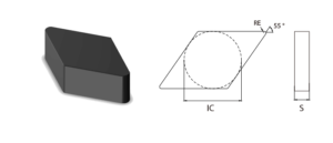 Sundi - DNGN Solid CBN Inserts Specification