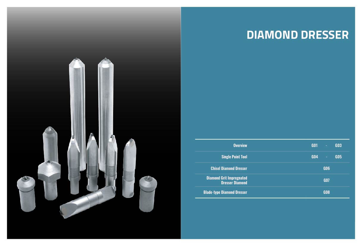 Diamond Dresser Tools for Precision Grinder Wheel Dressing