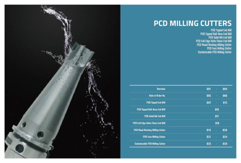 PCD End Mill | CNC Tool | End Mill Ball-nose Thread Cutter -SUNDI