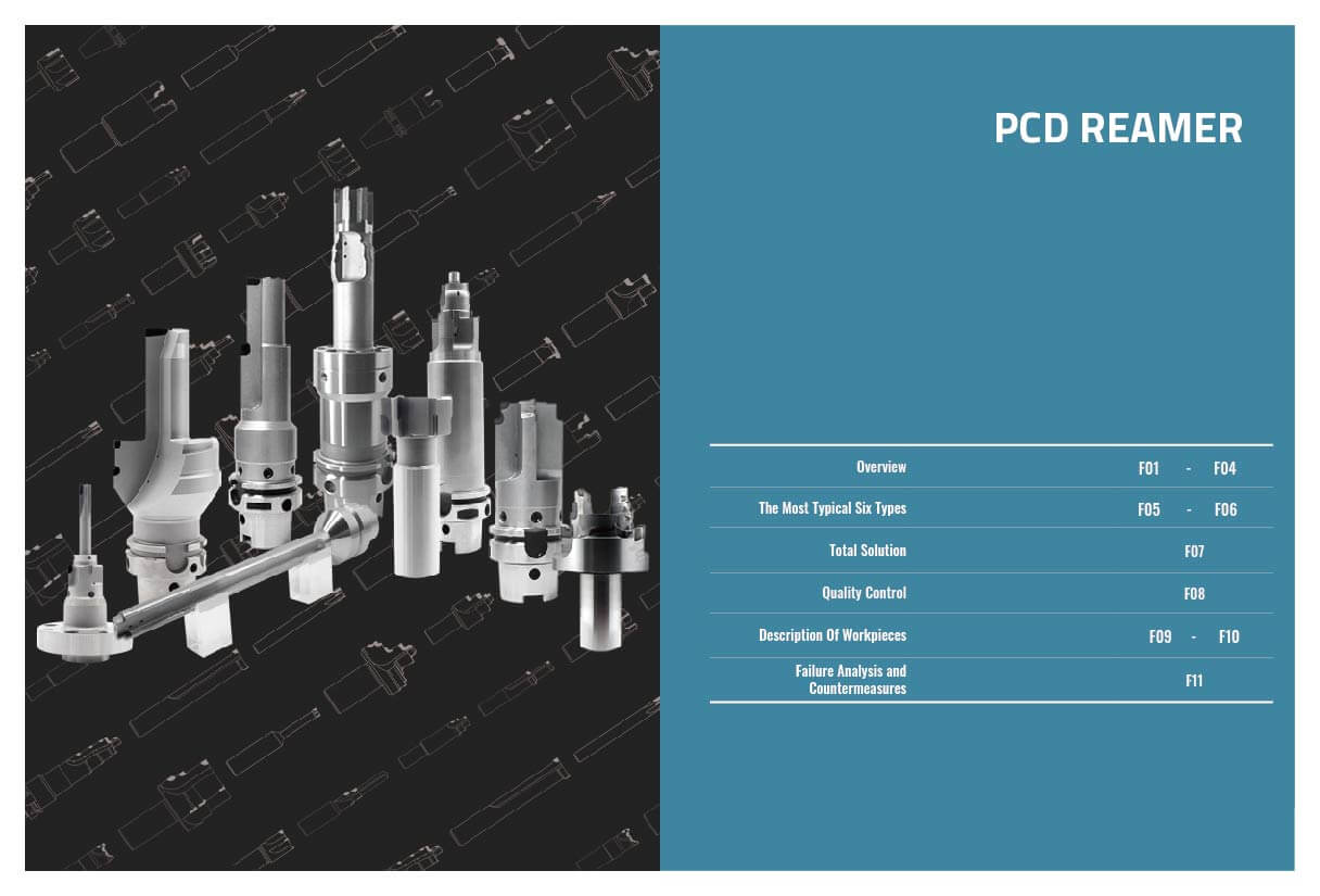 PCD reamer with full form -Sundi cutting tools manufacturer