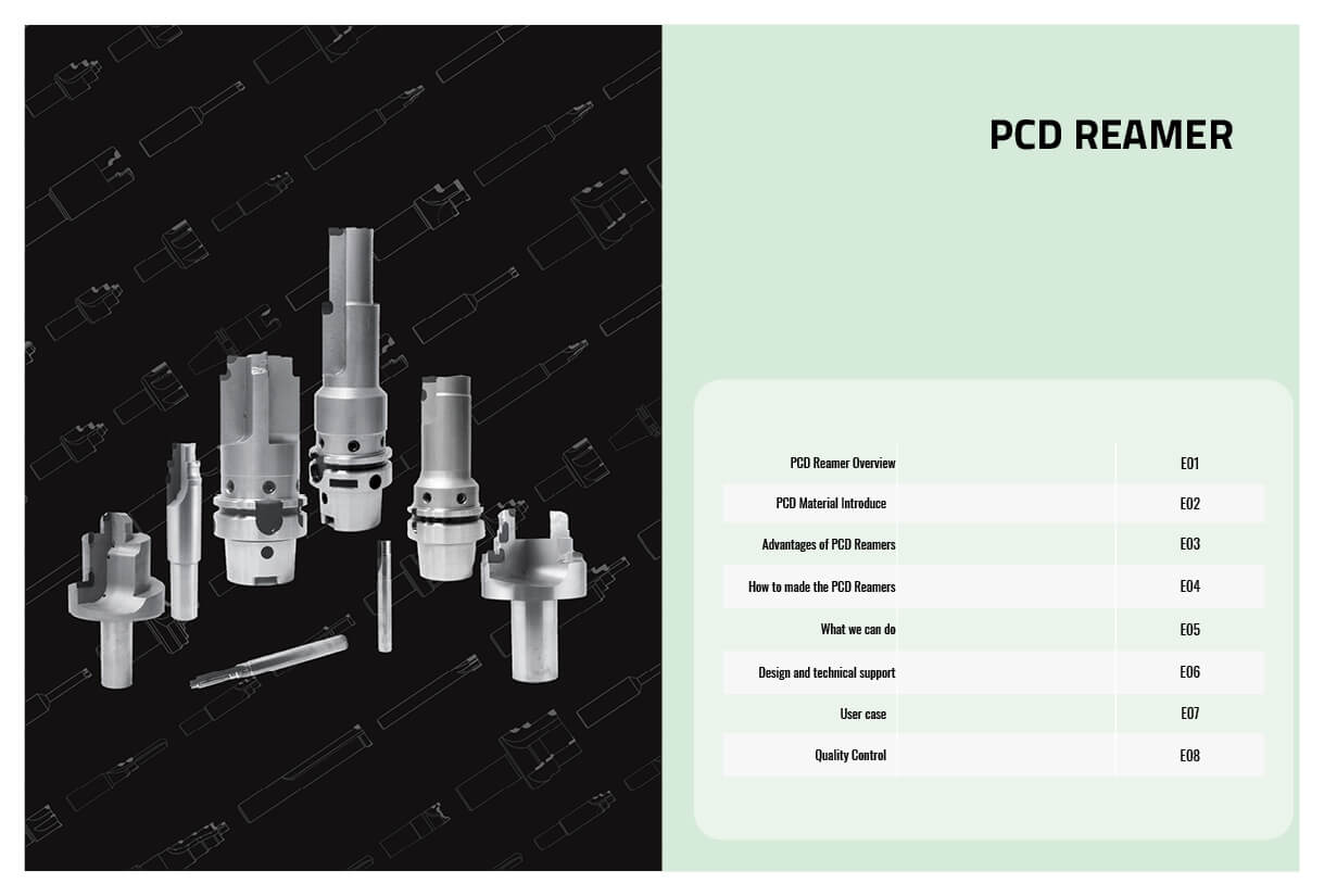 PCD reamer with full form -Sundi cutting tools manufacturer