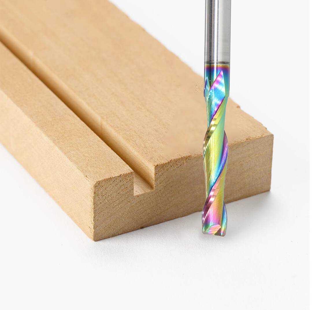 Spiral UpCut Router Bit for Woodworking - Improve Cutting Efficiency