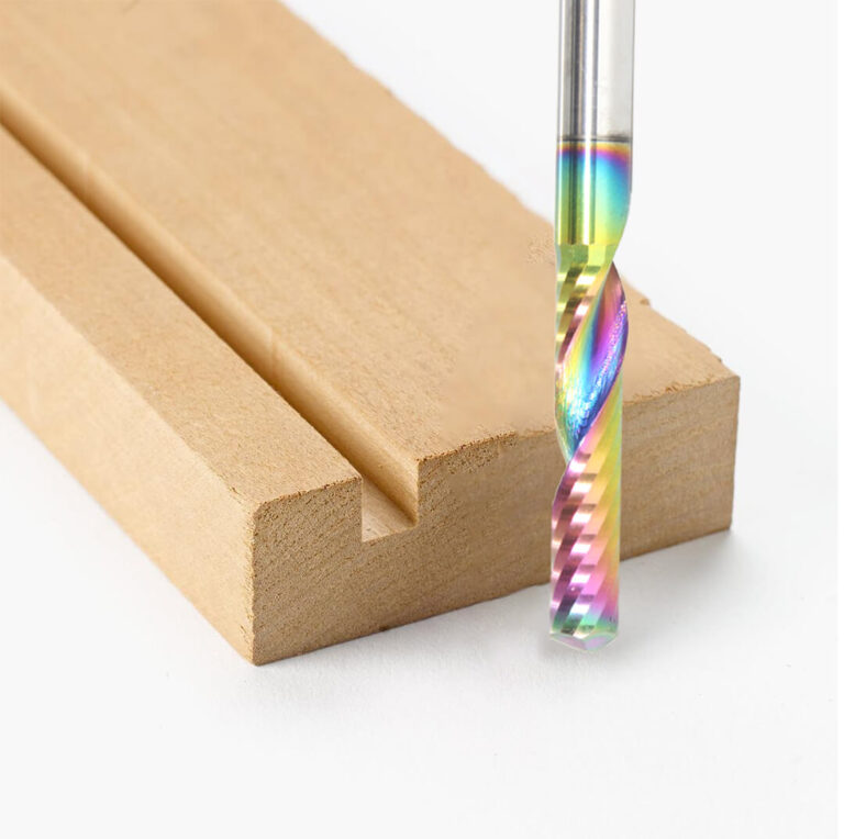 Spiral Downcut Router Bit - Smooth Cuts & Easy Chip Removal