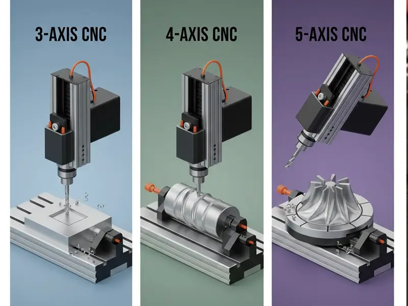 Sundi - O que é Maquinação CNC de 3, 4 e 5 Eixos?