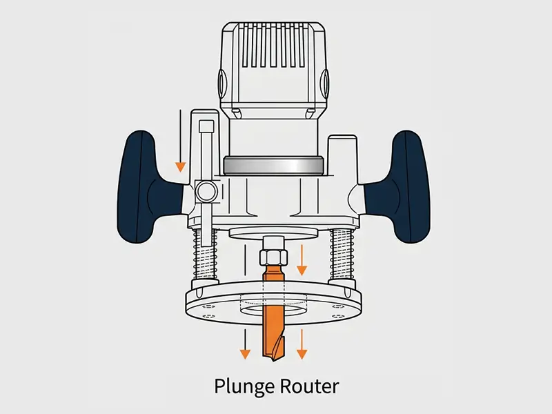 Sundi - Plunge Routers vs. Fixed Routers